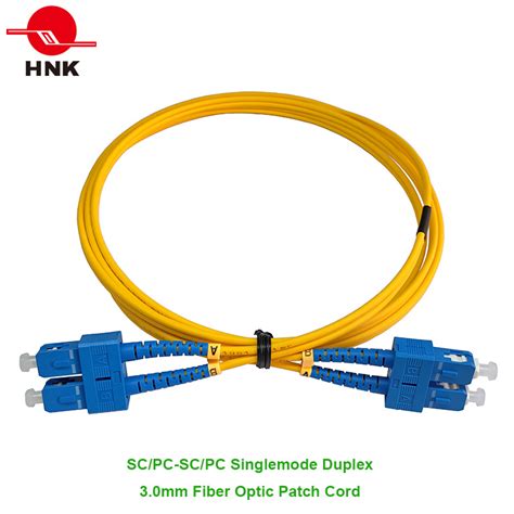SC PC Sc Upc Sc APC Simplex Duplex Singlemode Multimode Fiber Optic Patch Cord Patch Cord And Sc