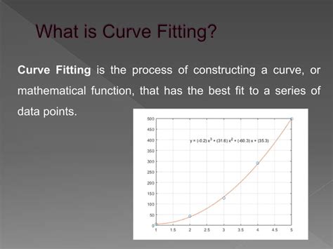 Curve Fitting Linear Algebra PPT