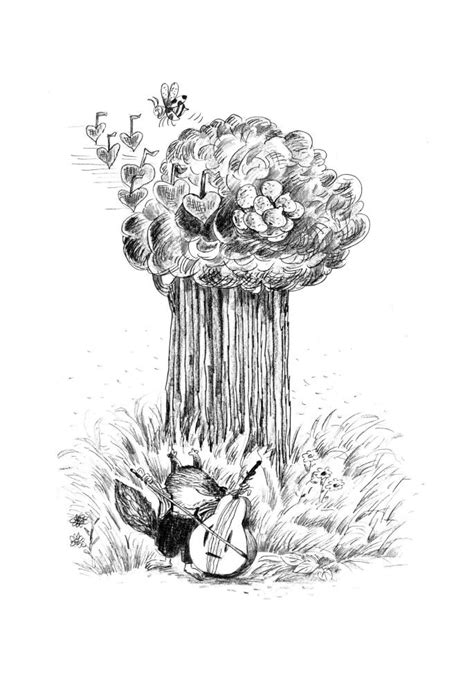 树皮简笔画 树皮素描 树皮画 大山谷图库