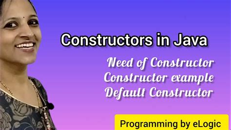 Constructors In Java Youtube Constructors In Java Youtube