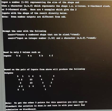 Solved Can You Help Me Write A Flowchart I Have The Program Chegg