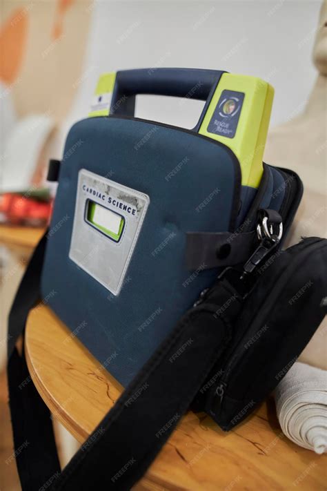 Premium Photo Defibrillator For First Aid Automated External Defibrillator Automated