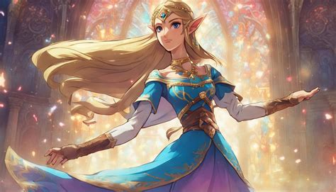 Princess Zelda Dancing For Crowd By Reverbmetal On Deviantart