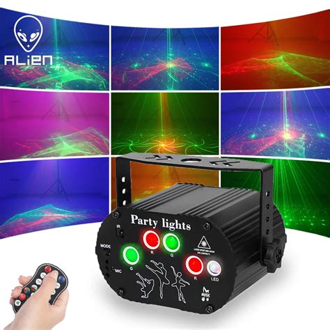 오로라 3 인 1 60 패턴 미니 Dj 디스코 레이저 프로젝터 Usb Led 무대 조명 효과 파티 휴일 크리스마스 램프 Aliexpress