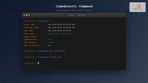 Ntpd Command Linux Complete Guide To Network Time Protocol Daemon Management Codelucky