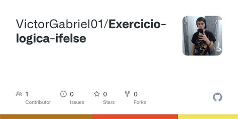Github Victorgabriel01exercicio Logica Ifelse