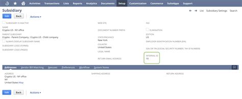 Netsuite Multi Entities Class And Custom Segment Support Cryptio