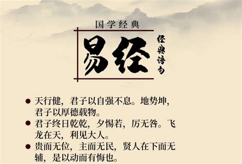 易经海报在线编辑 天行健地势坤易经经典 图司机