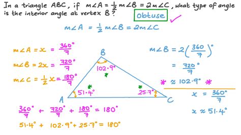 Vertex Of An Angle Triangle