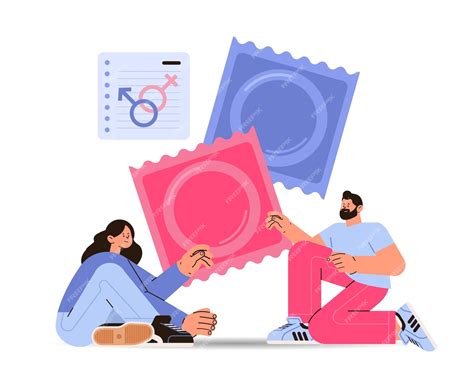 Premium Vector People Using Sexed App Human Biology And Anatomy Lesson Sex Education Mental