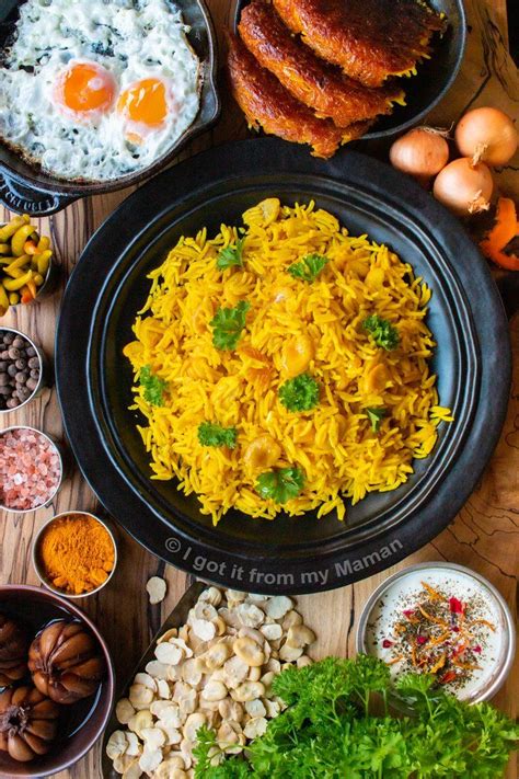 Dam Pokhtak Recipe Persian Split Fava Bean Rice Dami Baghali