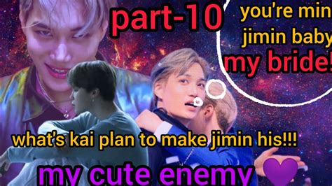 My Cute Enemy 💜 Ep 10 Taekook Yoonmin Namjin Ff Lovestory Hindi Dubbed