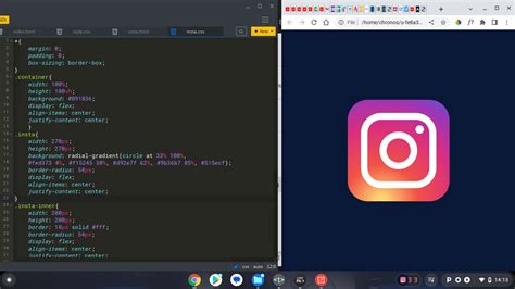 Cornelius I Made This Instagram Logo Using Html And Css Webtech Yes