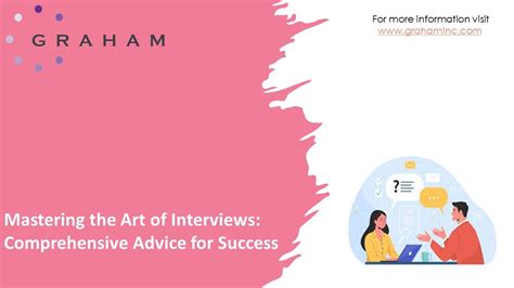 Mastering The Art Of Interviews Comprehensive Advice For Success