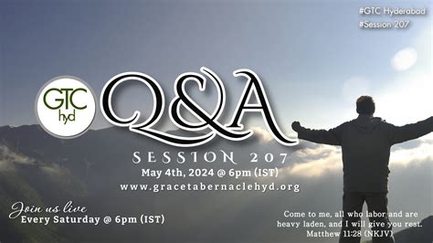 qanda session 207 youtube