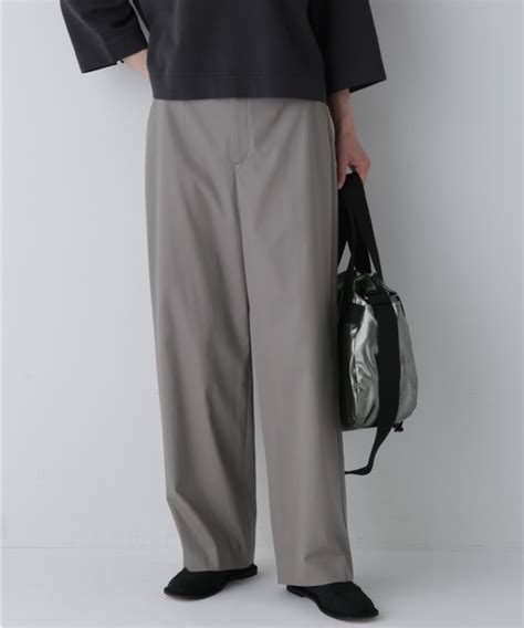 コットンツイルセミワイドパンツ（その他パンツ）｜human Woman（ヒューマンウーマン）のファッション通販 Zozotown