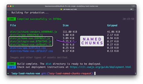 lazy load routes in vue with webpack dynamic comments css tricks