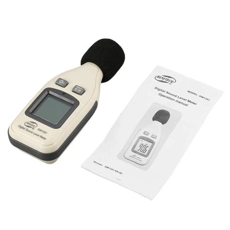BENETECH GM DB Digital Sound Level Meter Noise Audio Volume Monitoring Test DB