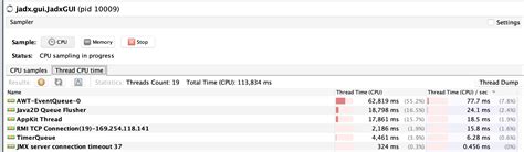 Core Jadx Gui Consumes A Lot Of Resources When Decompilation Is Completely Finished Issue