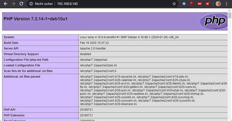 Lamp Server Mit Debian 10 Und Virtual Box Tutorial Teil 4