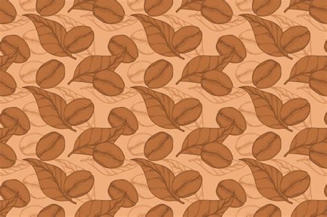 Coffee Bean Patterns Vectors And Illustrations For Free Download Freepik
