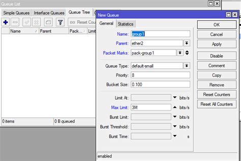 Queue Tree Sederhana Dengan Htb