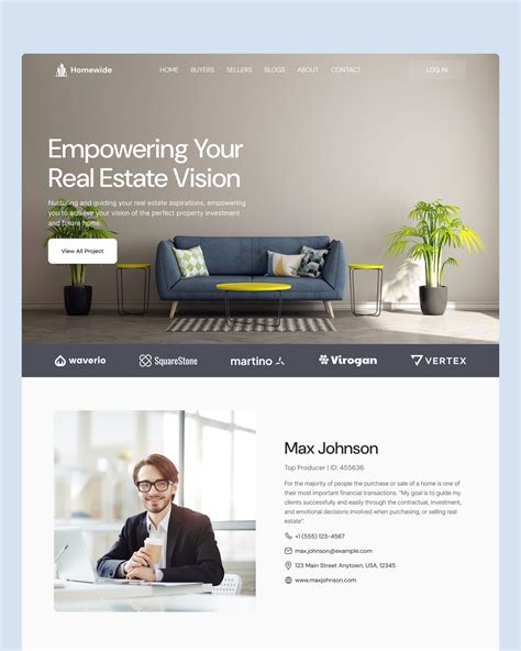 Sujon Hossain • Ui Ux Designer Modern Real Estate Website Design 🏡 Im Available For A New