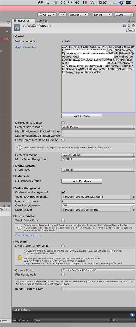 Build An Ar Application With Vuforia Sdk For Unity3d By Laurent