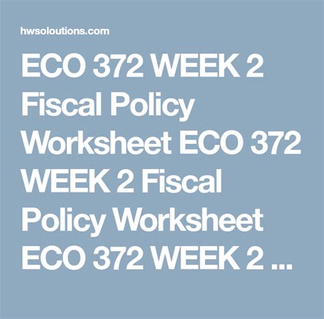 Monetary Policy Worksheet Printable Word Searches