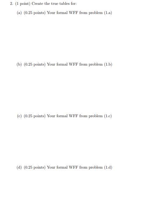Solved 1 1 Point Using Propositional Logic Find The