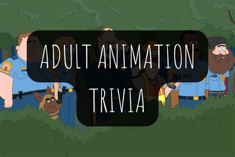 Adult Animation Trivia Questions And Answers