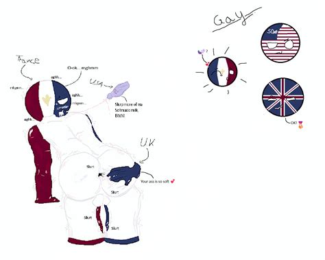 Rule 34 Anal Anus Countryhumans Cute France Countryhumans Gay Gay Domination Gay Male Gay