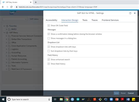 SAP Navigation Tech6Sense