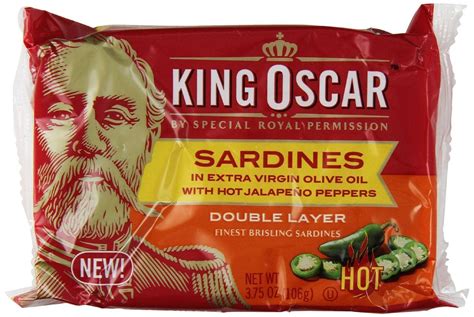 King Oscar Sardines In Extra Virgin Olive Oil With Jalapeno Peppers 3