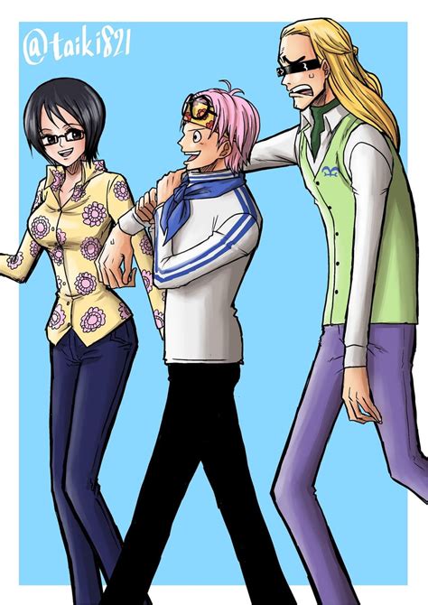 Tashigi Coby And Helmeppo One Piece Drawn By Taiki Danbooru