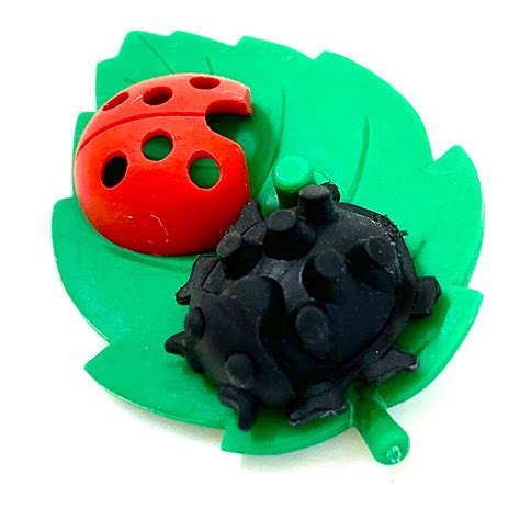 382198 Iwako Ladybug Eraser Red 1 Eraser Iwakousa
