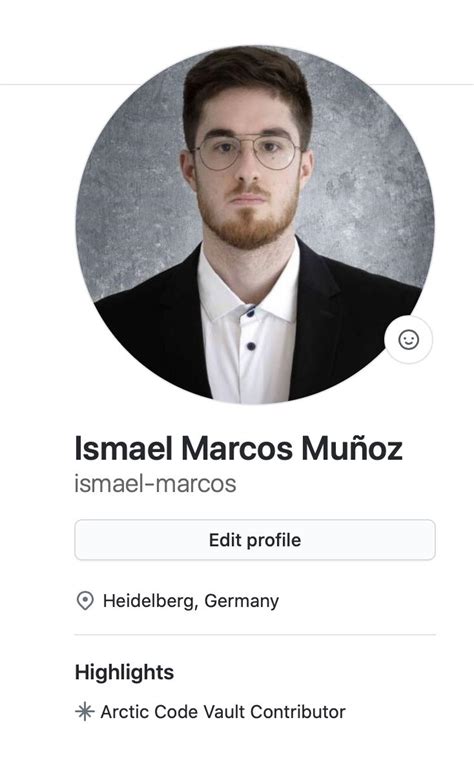 Ismael Marcos Muñoz On Linkedin Github Artic Vault