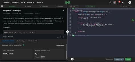 Ayush Kumar On Linkedin Day18 30daysofcode Geeksforgeeks Codingchallenge Arraymanipulation