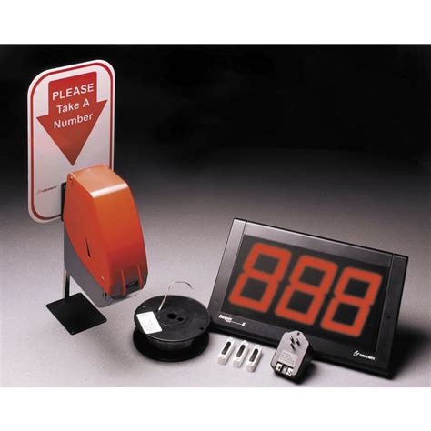 Take A Number Hard Wired 3 Digit Led Number System 16 3 4w X 2 3 4w X 10 1 4h