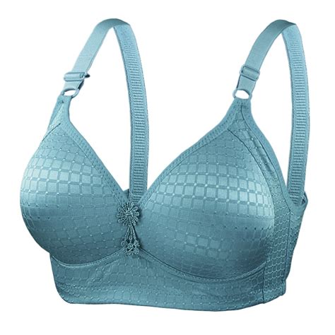 Honveio Ladies Bras Women Fashion Bra Wire Comfy Underwear One Piece Bra Everyday Underwear Full