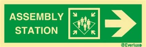 Webshop Datema Nautical Safety Assembly Station Arrow Right Mes