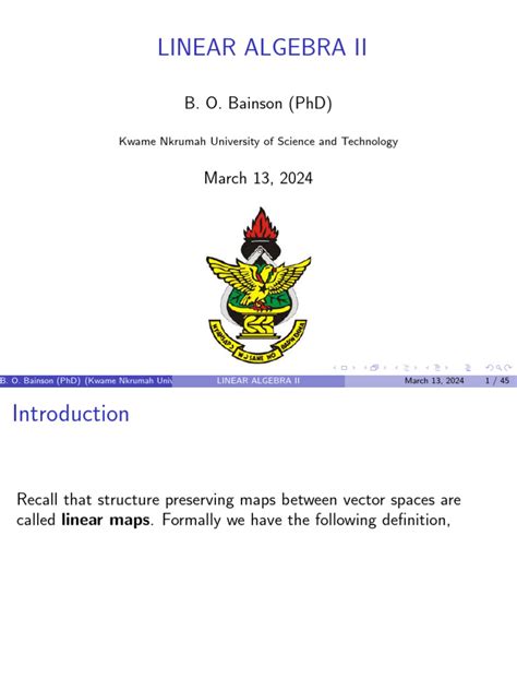 Lecture2 Pdf Linear Map Vector Space