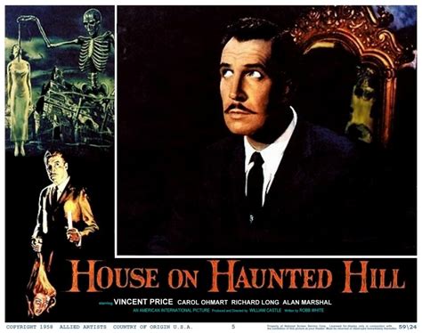 A History Of Cinematic Ghosts Part Iv House On Haunted Hill