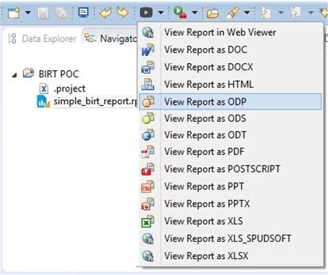 Creating A Simple BIRT Report Helical IT Solutions Pvt Ltd