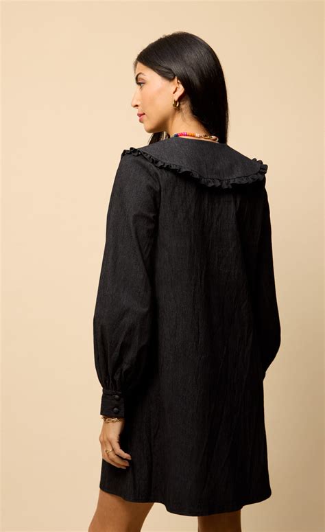 Black Denim Mini Dress Effortless Chic For Every Occasion