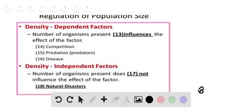 Solvedcompare And Contrast Density Dependent Growth Regulation With Density Independent Growth
