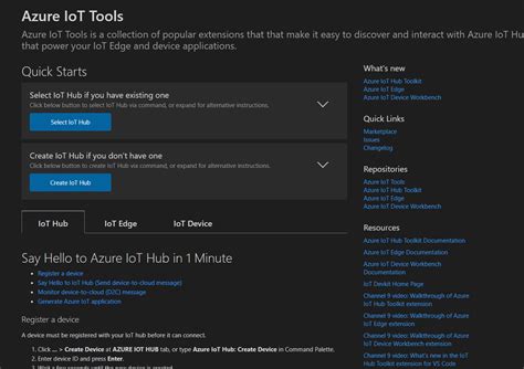 How Can I See The Welcome Page Once I Close It · Issue 558 · Microsoftvscode Azure Iot