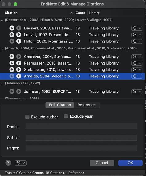 Cannot Edit Citation Formatting In Endnote X9 In Word Mac 1651