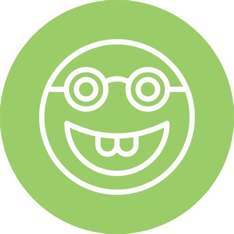 Premium Vector Vector Design Nerd Icon Style