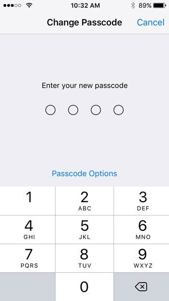 IPhone SE How To Switch To A 4 Digit Passcode Solve Your Tech